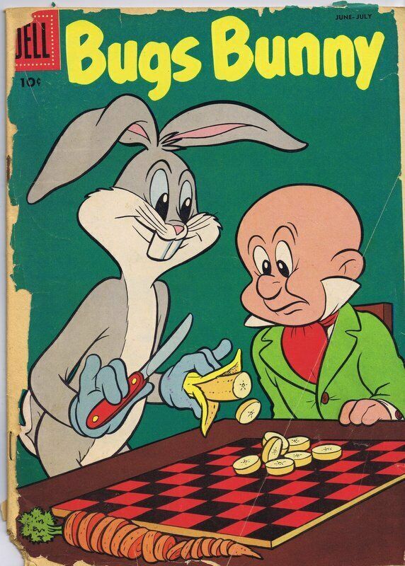 Bugs Bunny #49 ORIGINAL Vintage 1956 Dell Comics Porky Pig | Comic Books - Silver Age, Dell ...