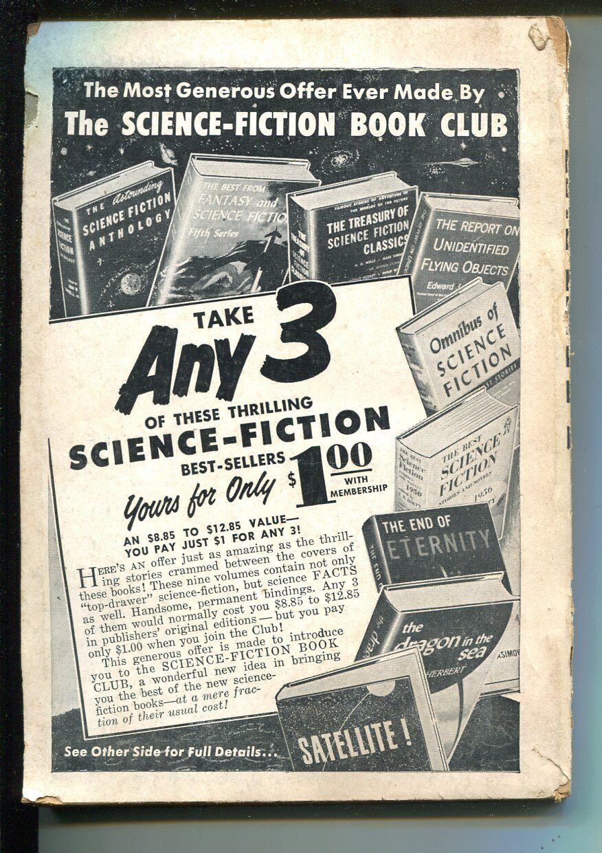 Infinity Science Fiction--March 1958--Pulp Magazine----VG | Comic Books ...