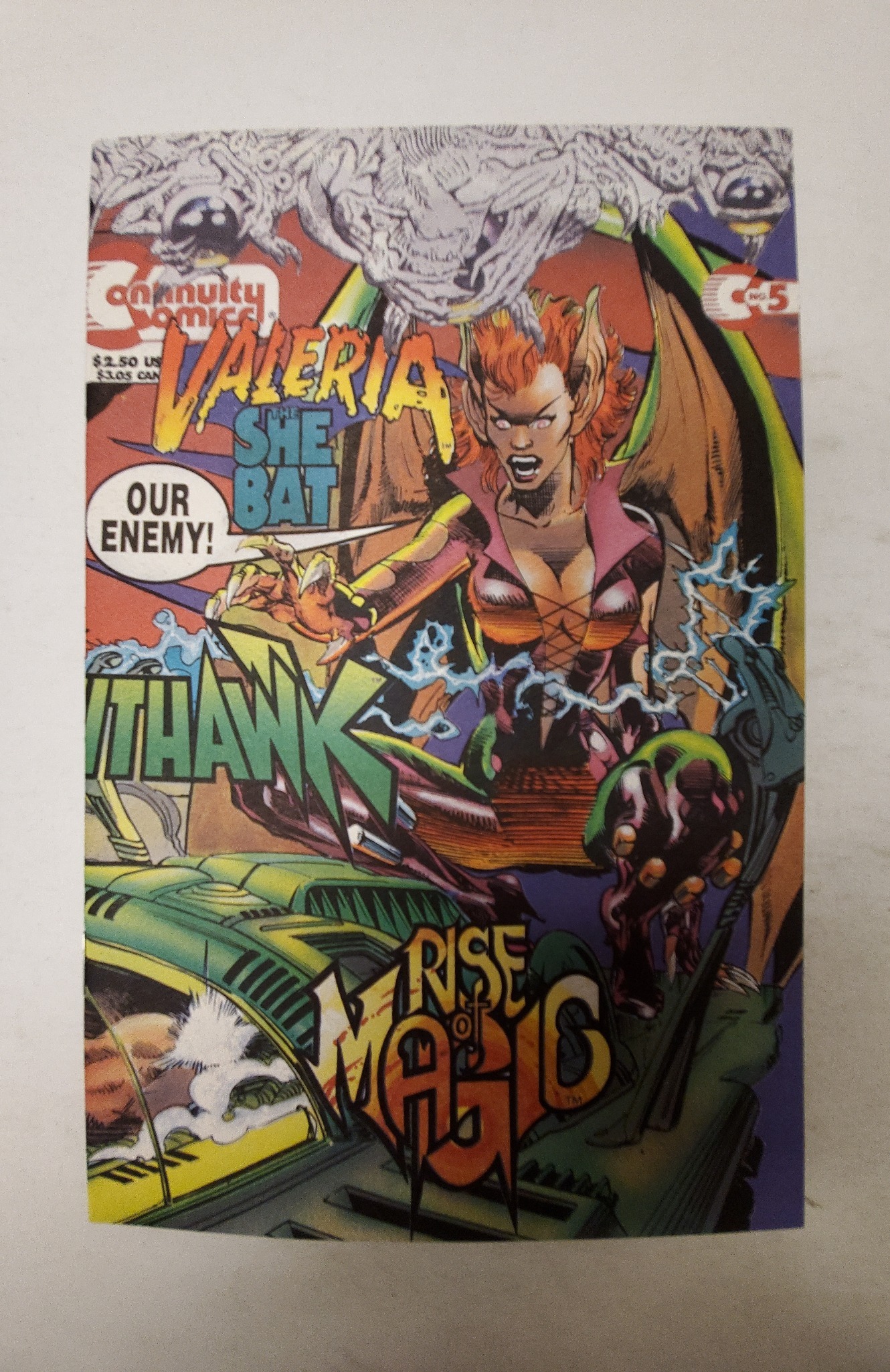 Valeria, the She-Bat #5 (1993) NM Continuity Comic Book J699 | Comic ...