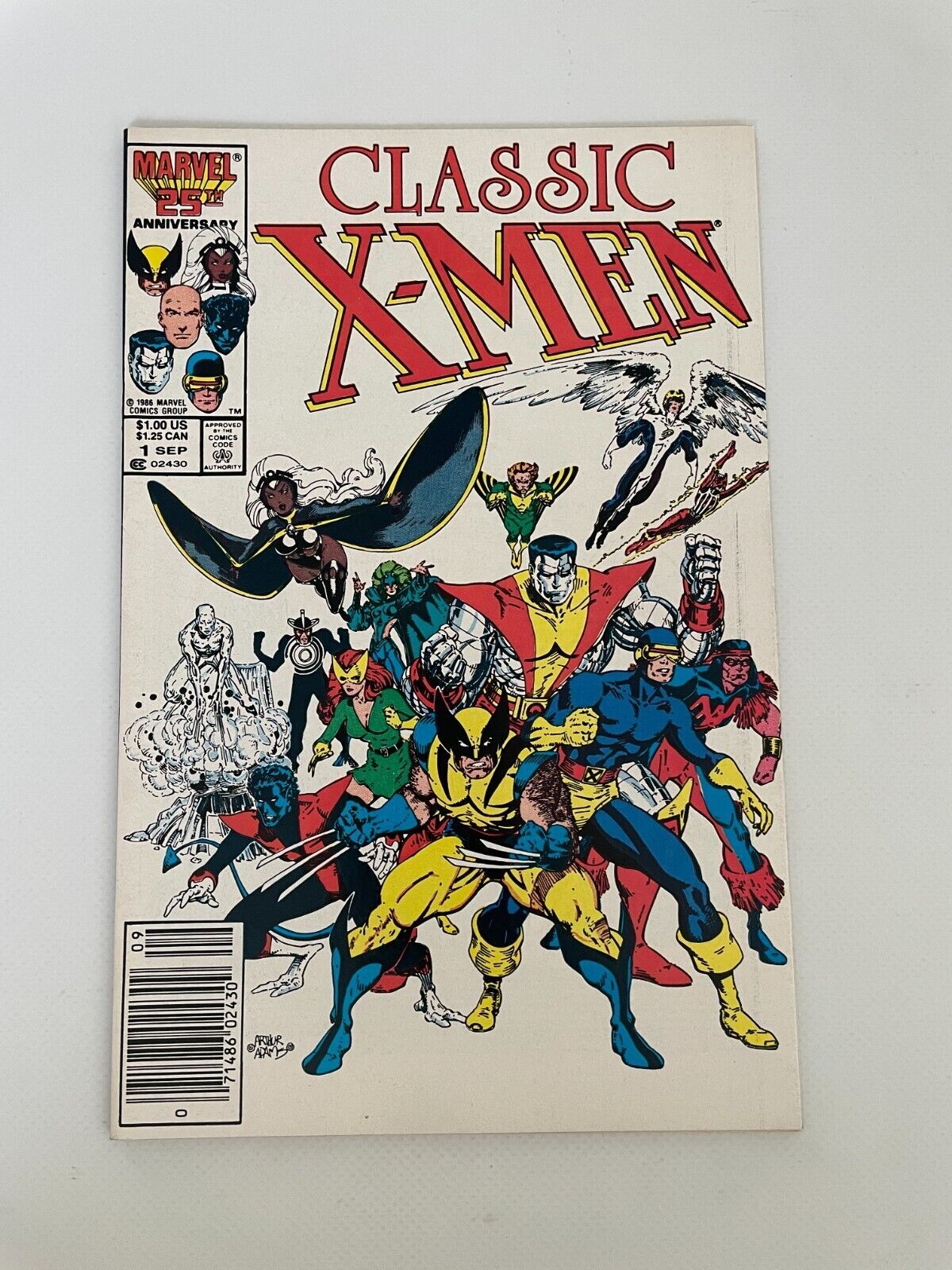 Classic X-Men # 1 NM- Marvel Comic Book Wolverine Morph Colossus Rogue ...