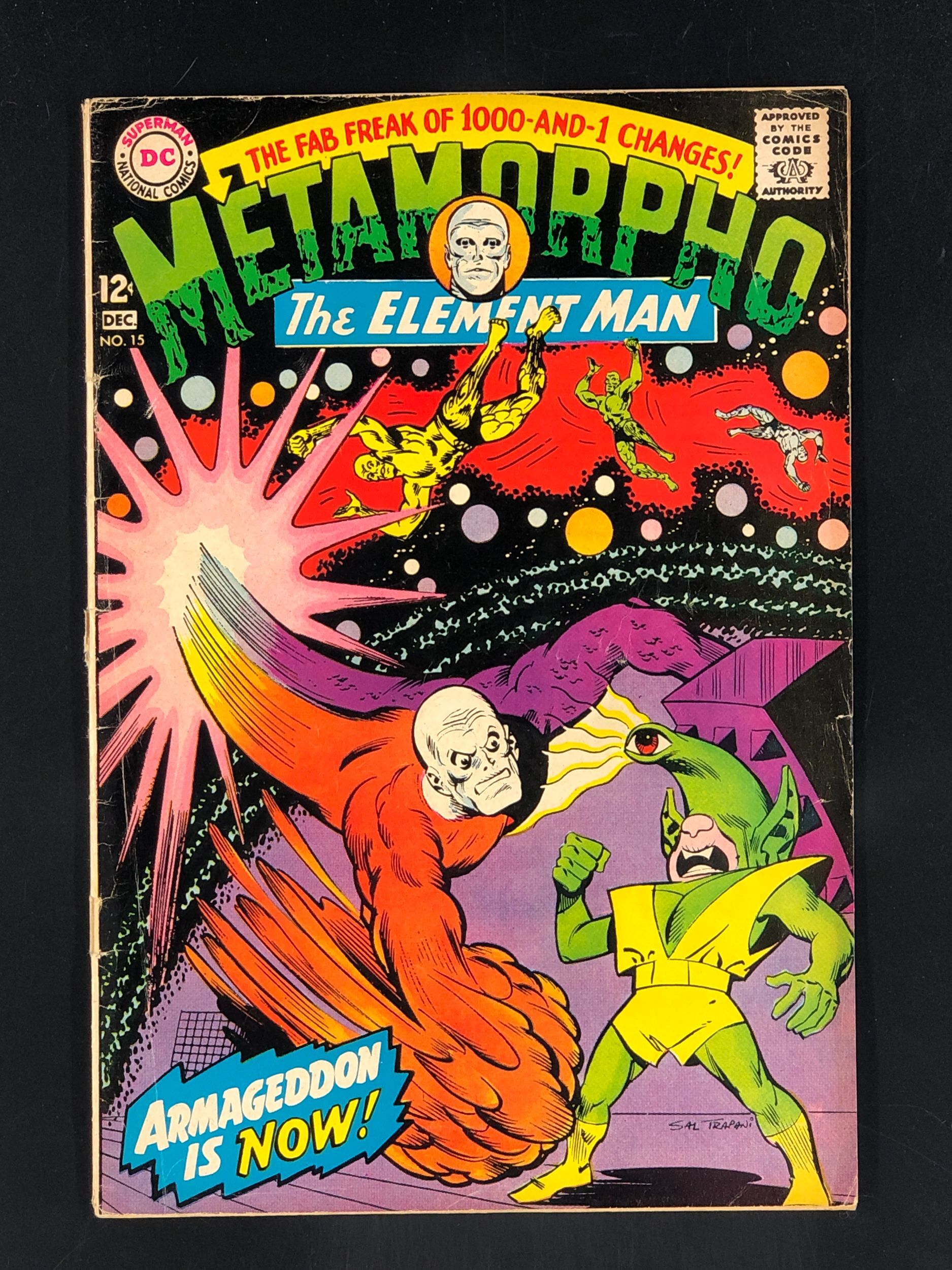Metamorpho #15 (1967) | Comic Books - Silver Age, DC Comics, Metamorpho ...