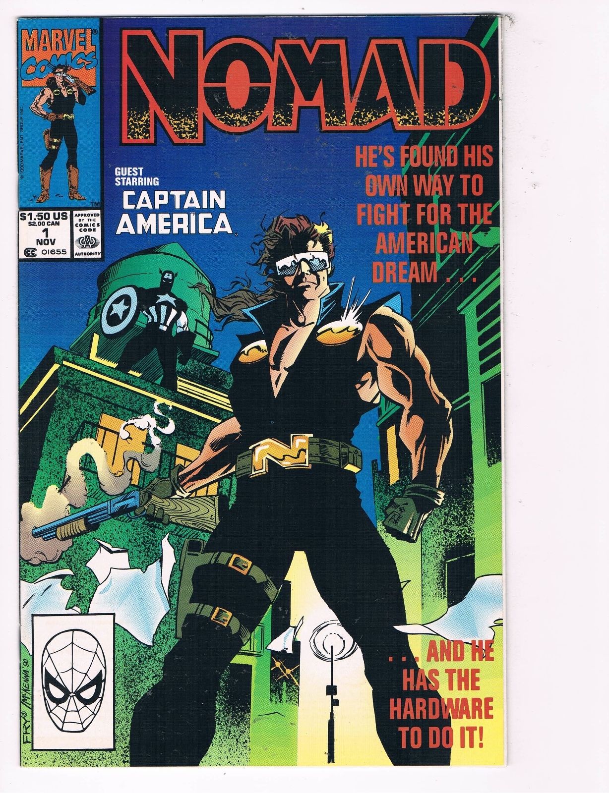 Nomad # 1 NM Marvel Comic Books Captain America Avengers Hulk Thor Iron ...