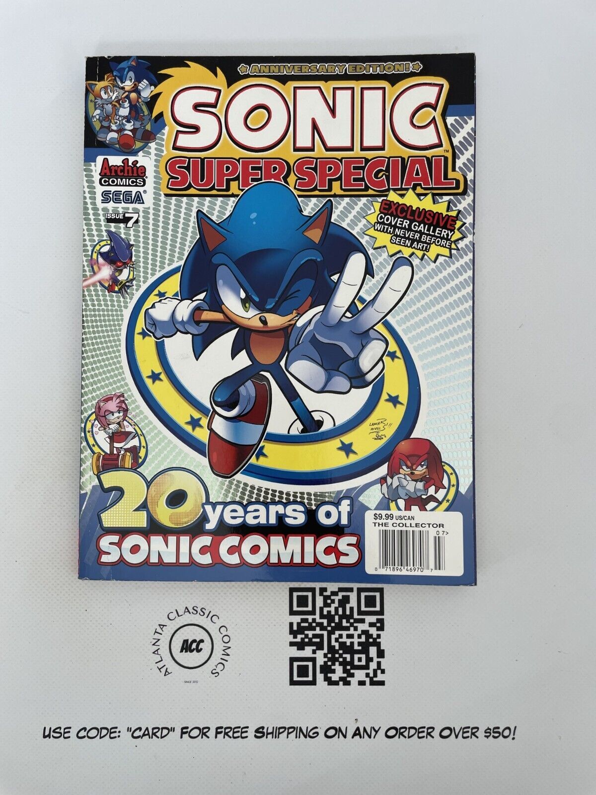 Sonic Super Special # 7 Archie Comics Sega Comic Book Magazine Knuckles ...