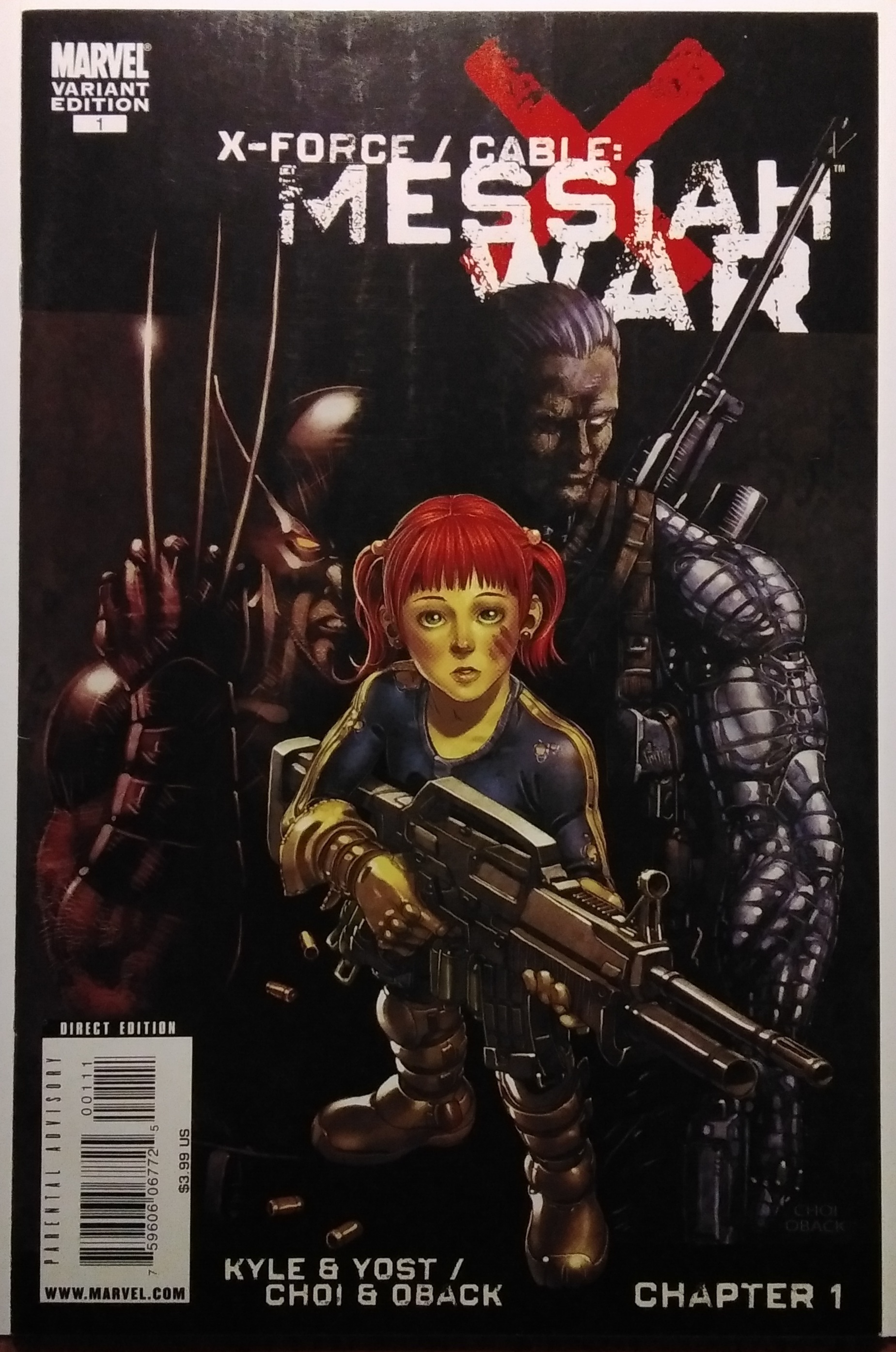X-Force/Cable: Messiah War #1 Choi Cover (2009) Hope Summers | Comic ...