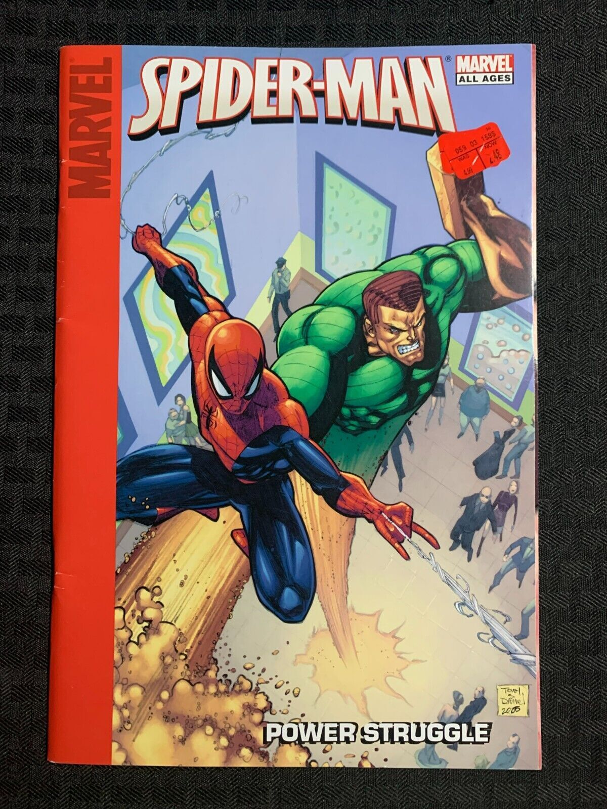2006 TARGET SPIDER-MAN Power Struggle SC FN+ 6.5 1st Printing Tony ...