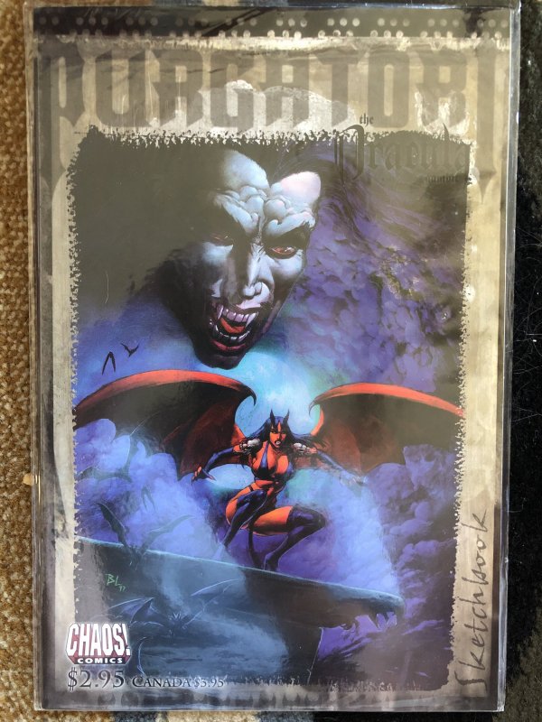Purgatori: The Dracula Gambit Sketchbook #1 (1997) | Comic Books ...