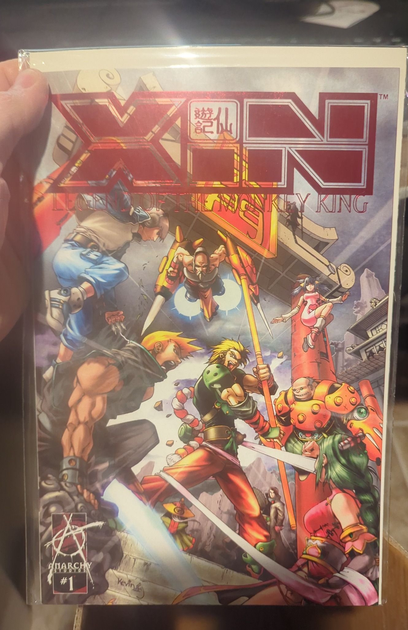 Xin: Legend of the Monkey King #1 Dynamic Forces Cover (2002) | Comic ...