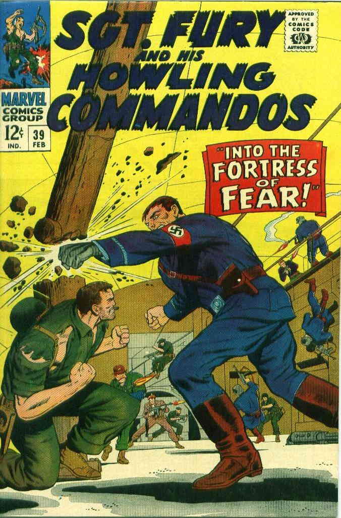 Sgt. Fury #39 GD ; Marvel | low grade comic And His Howling Commandos ...