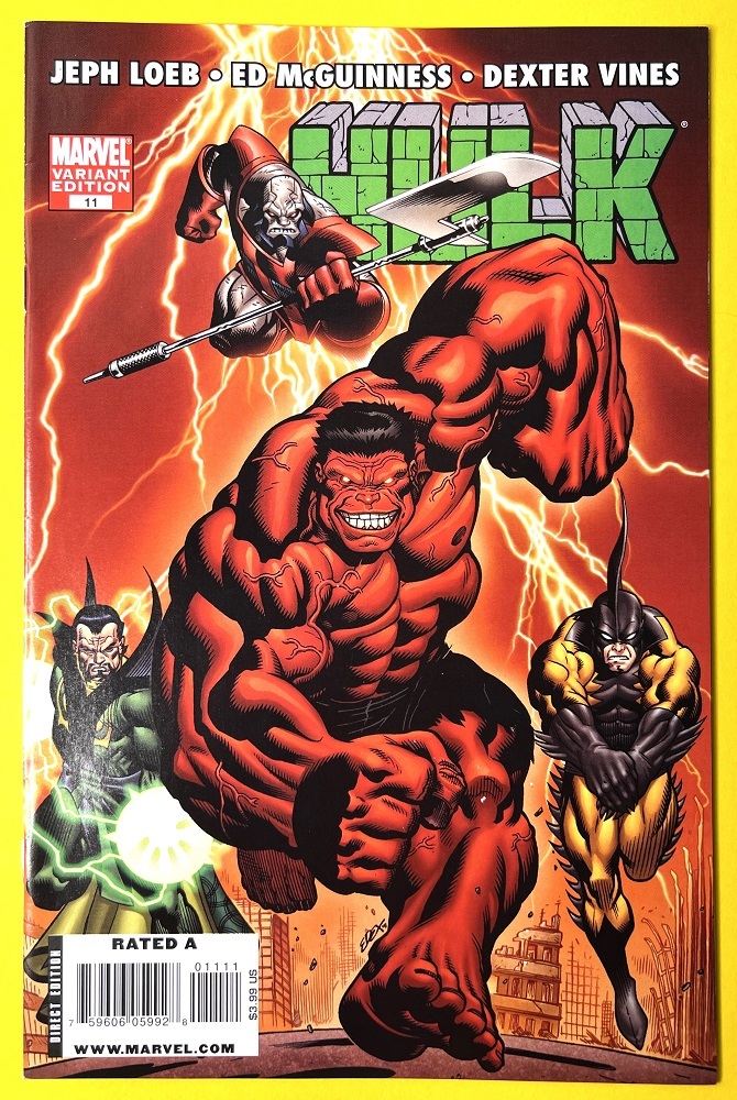 Hulk 11 Villains Variant Edition RED HULK (2009) | Comic Books - Modern ...