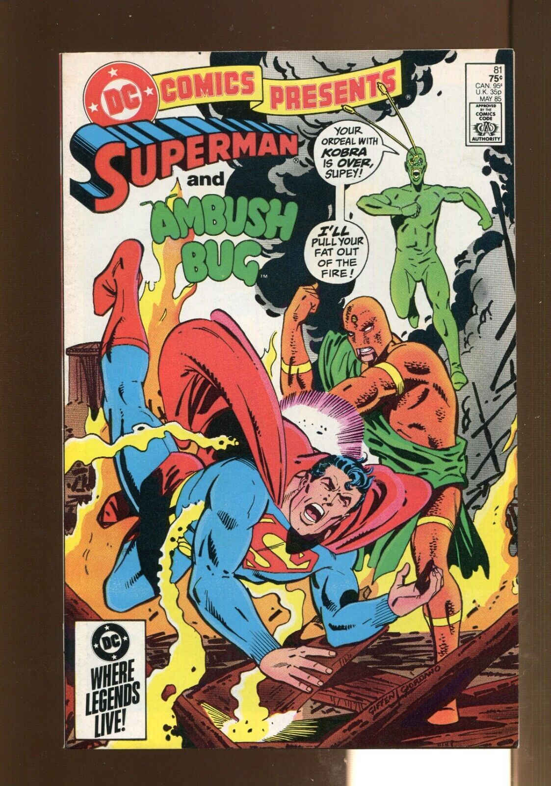 DC Comics Presents #81 - Superman And Ambush Bug! (9.0) 1985 | Comic ...