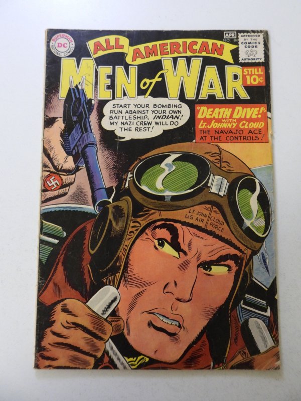 All-American Men of War #84 (1961) VG condition "date written on front ...