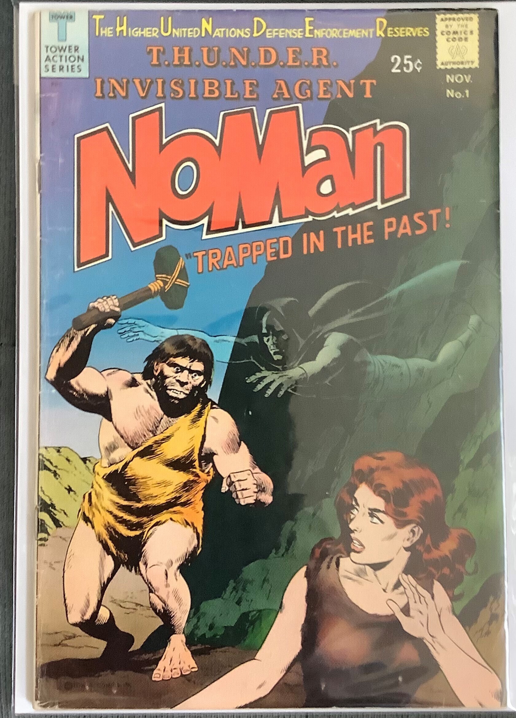 NoMan #1 (1966, Tower) 1st Issue of Series. VF | Comic Books - Silver ...