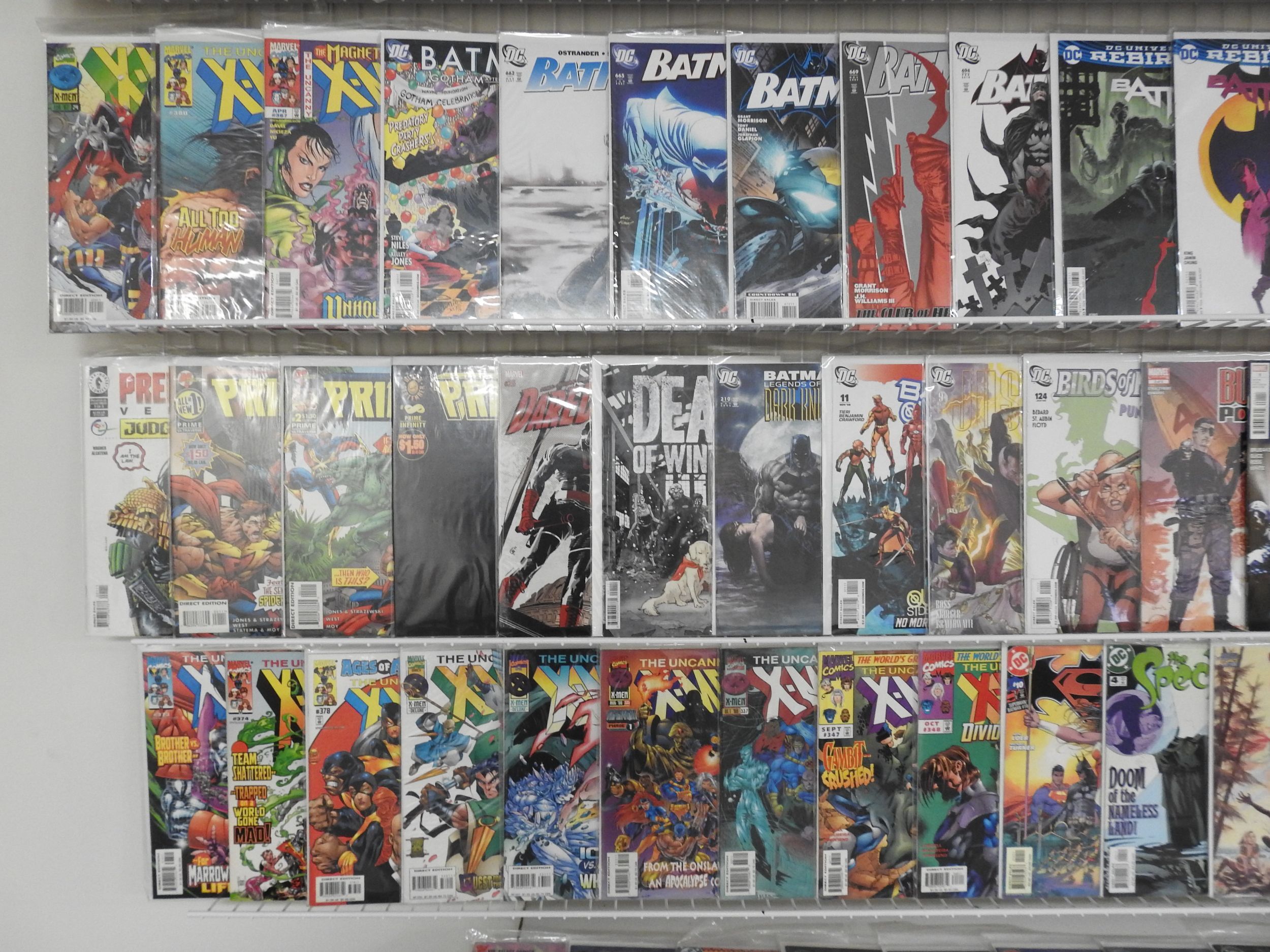 Huge Lot 150+ Comics W/ X-Men, Batman, Daredevil, +More! Avg VF ...