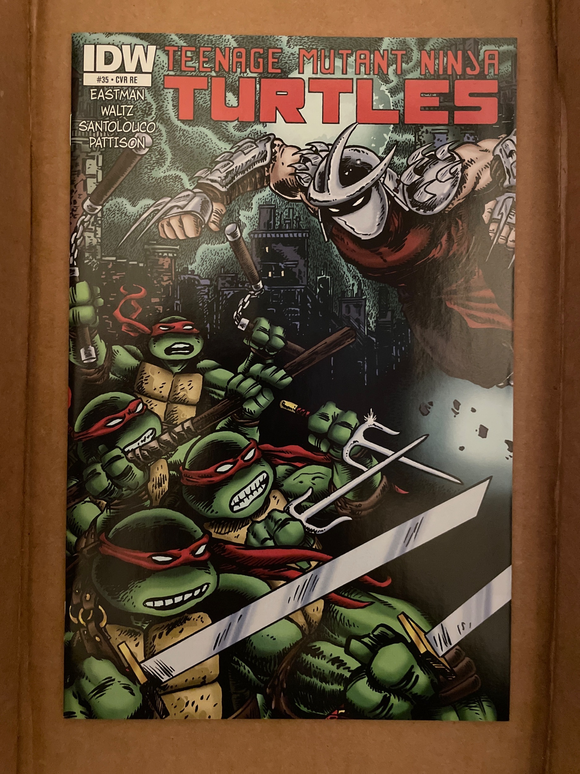 Teenage Mutant Ninja Turtles #35 NM/NM+ Very HTF RI Variant | Comic ...