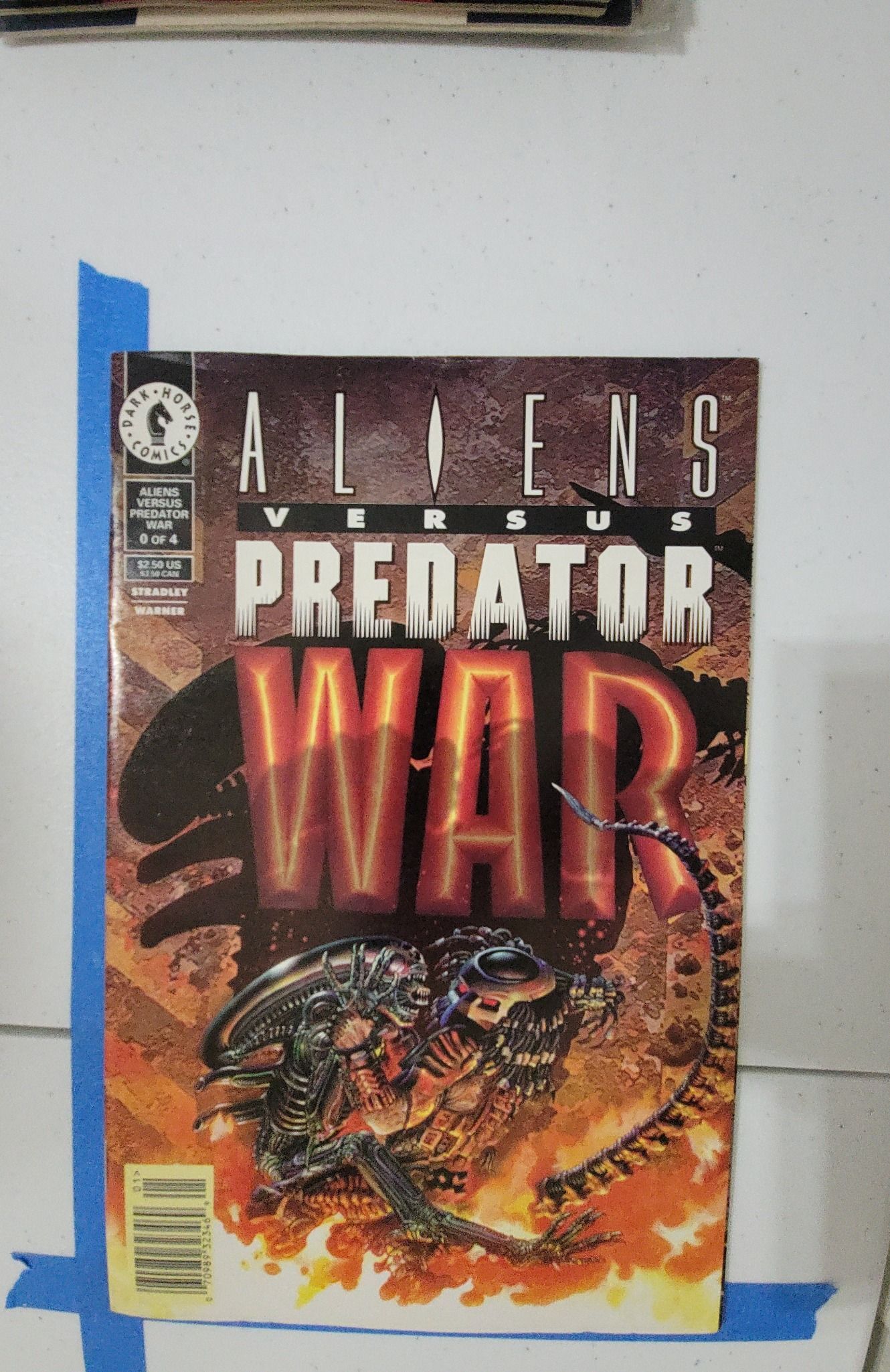 Aliens vs. Predator: War #0 (1995) Alien | Comic Books - Modern Age ...