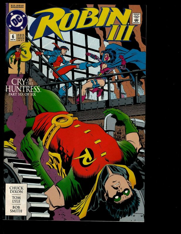 10 Robin III DC Comics #1(3) 2(2) 3 4 5 6(2) Batman Superman Gotham ...