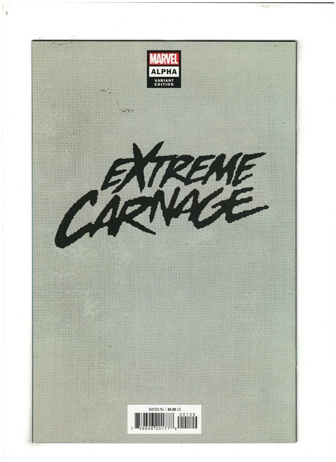 Extreme Carnage Alpha #1 VF/NM 9.0 Marvel Comics 2021 Spider-man ...