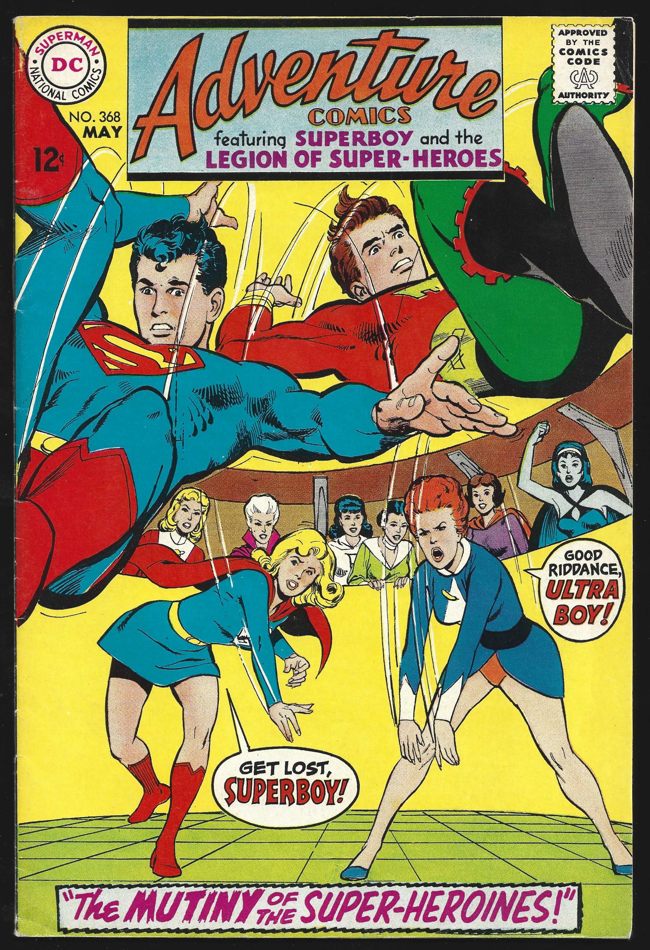 Adventure Comics #368 with LOSH (May 1968, DC) 6.5 FN+ | Comic Books ...