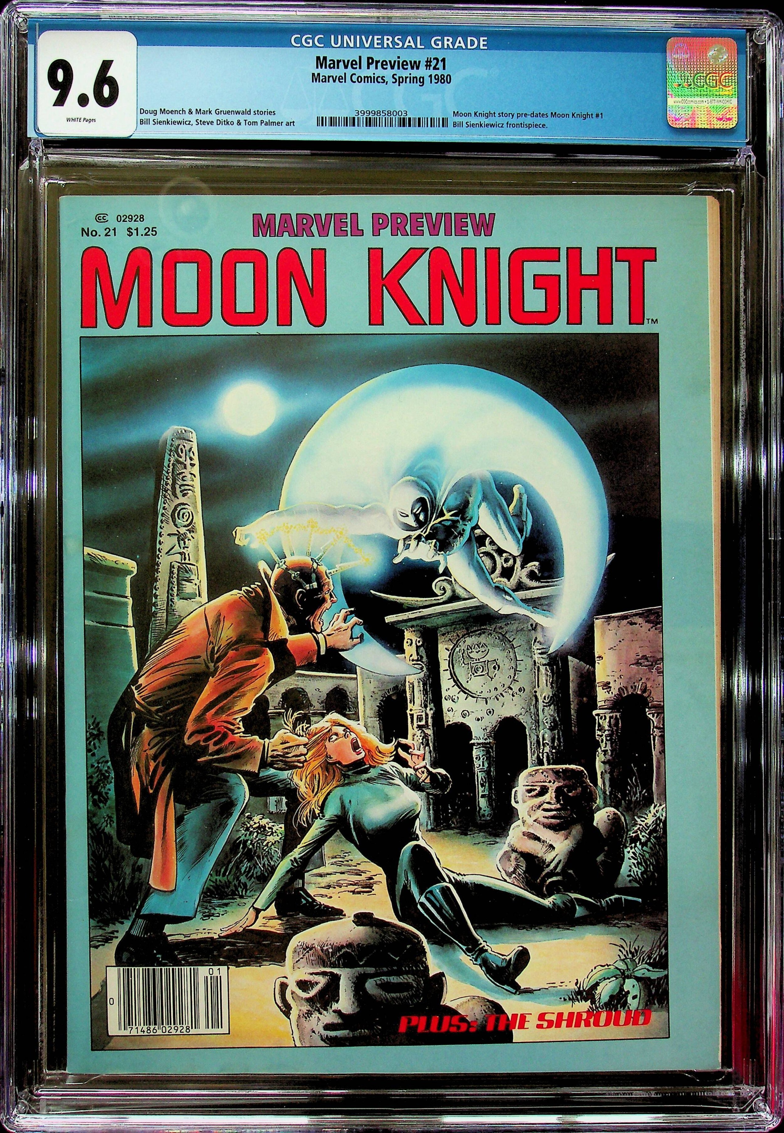 Marvel Preview #21 (1980) - CGC 9.6 - Cert#3999858003 | Comic Books ...