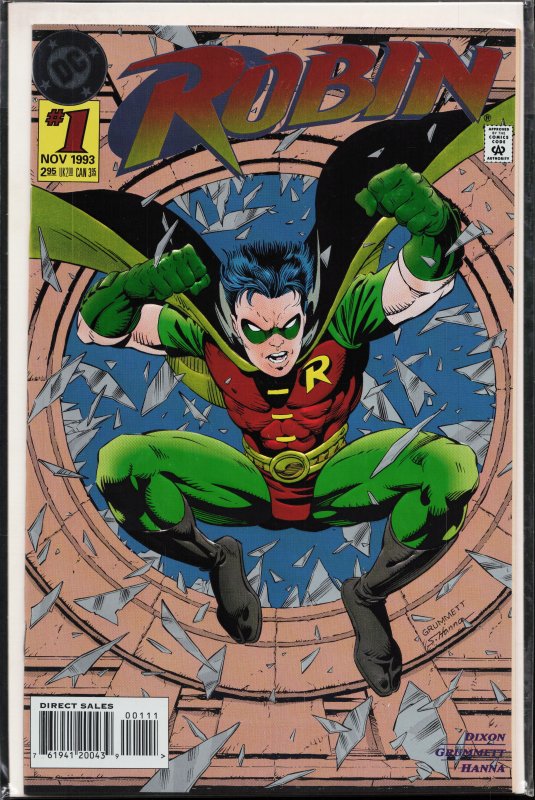 Robin #1 Direct Edition (1993) Robin | Comic Books - Modern Age, DC ...