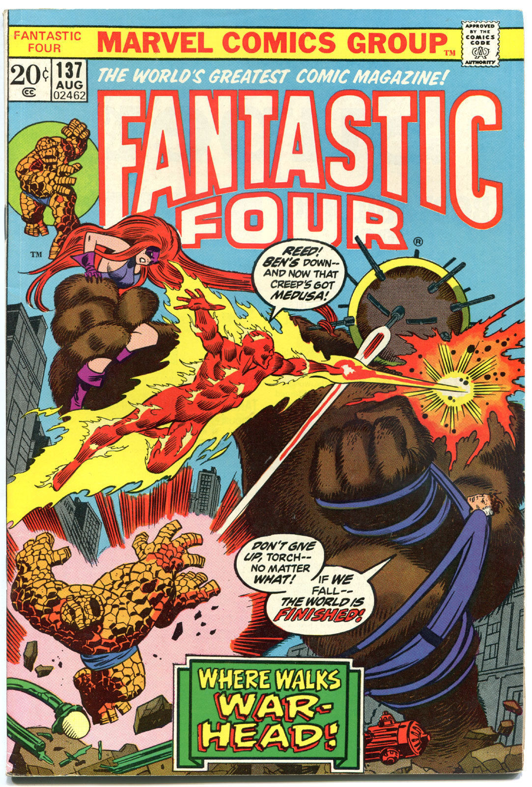 FANTASTIC FOUR #137, 138, FN, Shaper of Worlds, Buscema, 1961,more in ...