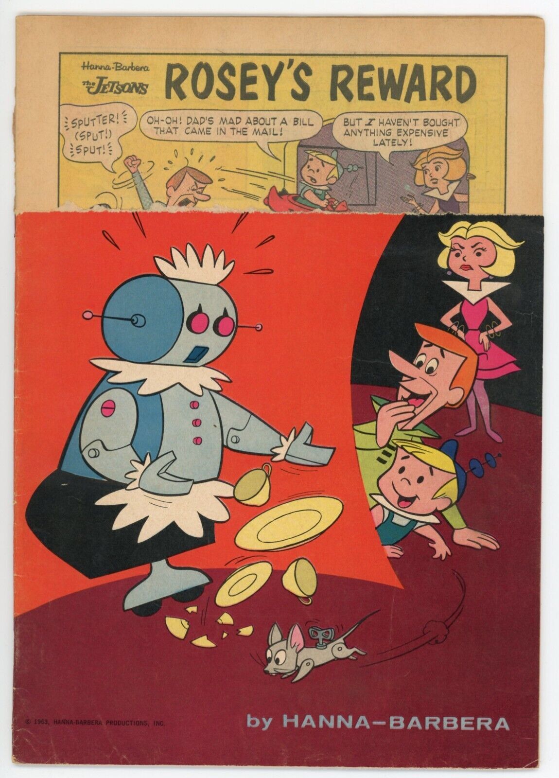 The Jetsons 5 Fair 1.0 Gold Key 1963 Silver Age Hanna Barbera TV ...