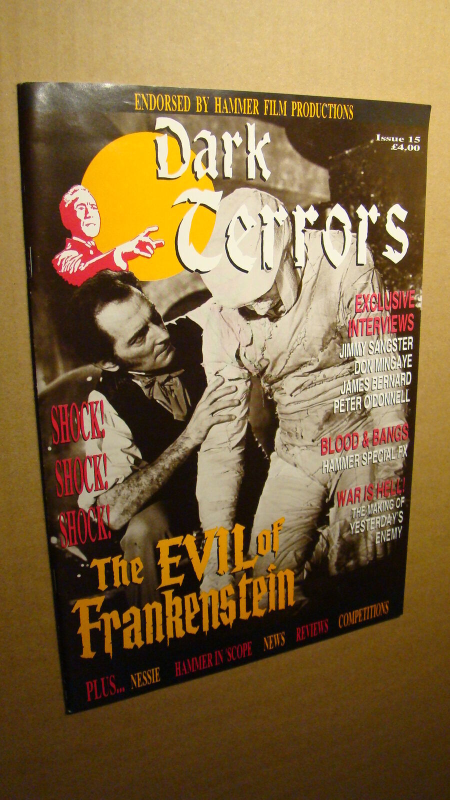 Dark Terrors 15 *Hi-Gr* Fangoria UK Famous Monsters Evil Frankenstein ...