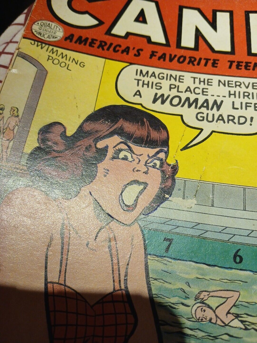 Candy America's Favorite Teen #52 Quality Comics 1955 Golden Age Good ...