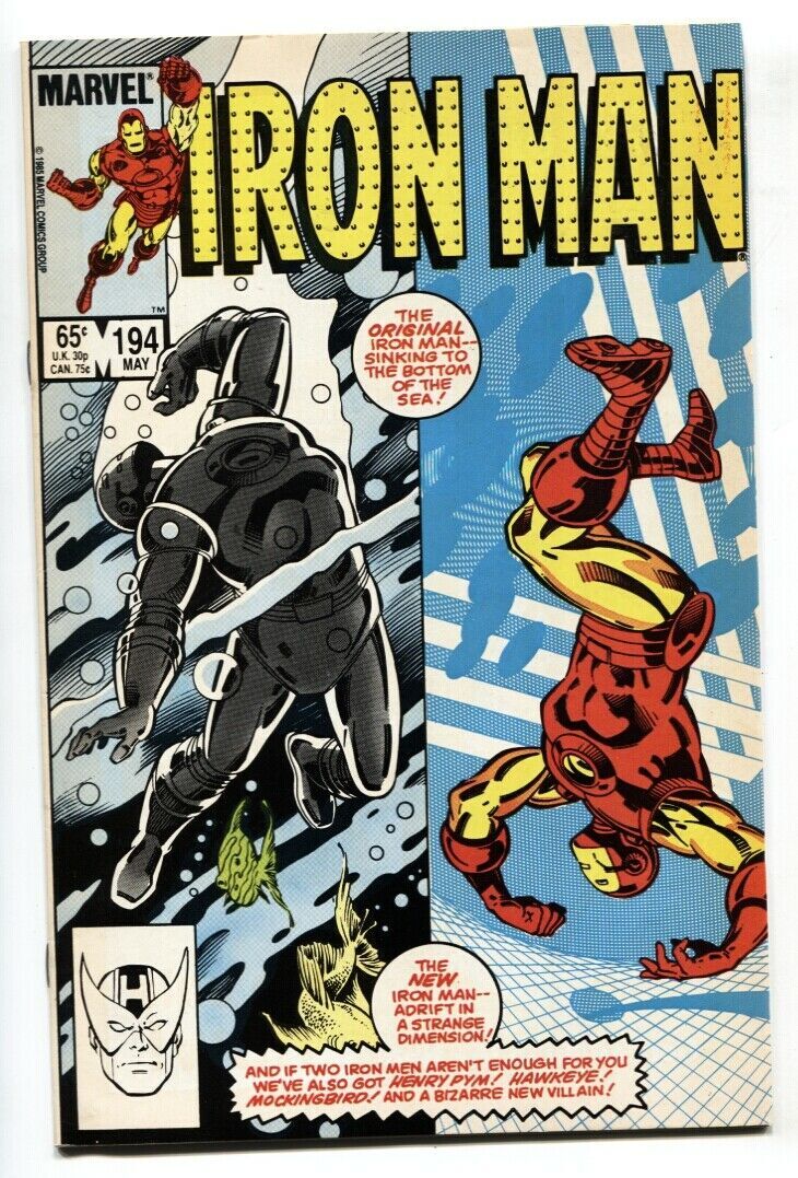 IRON MAN #194 1st Scourge of the Underworld 1985 Marvel | Comic Books ...
