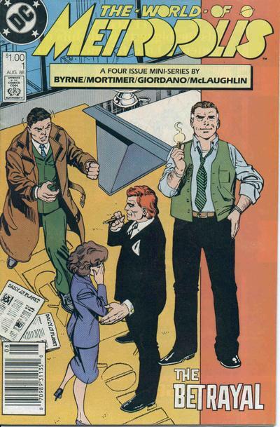 World of Metropolis #1 (Newsstand) VG ; DC | low grade comic John Byrne ...