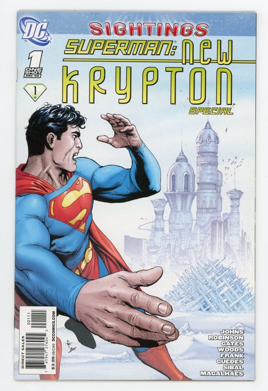 Superman: New Krypton Special Geoff Johns Brainiac Supergirl NM | Comic ...
