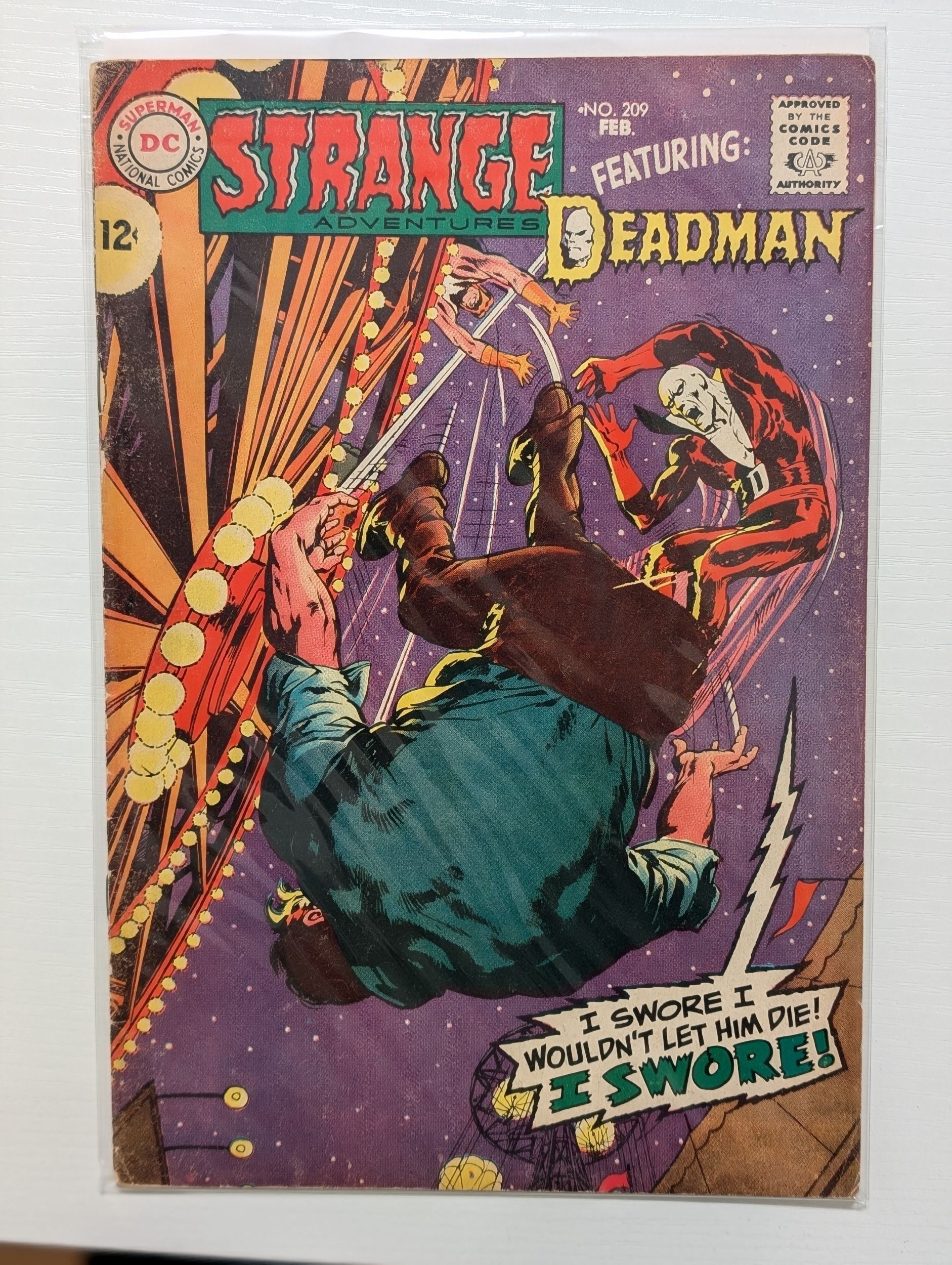 Strange Adventures #207-216 (1967) Deadman Neal Adams (Lot of 10 Comics ...