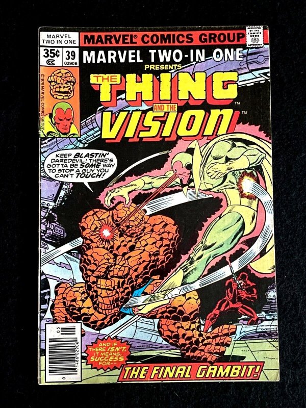 Marvel Two--In-One #39 1978 - The Thing and Vision | Comic Books ...