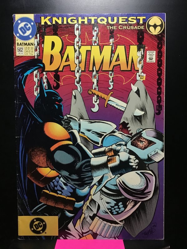 Batman #502 DC Bullet Logo Corner Box Variant (1993) | Comic Books ...