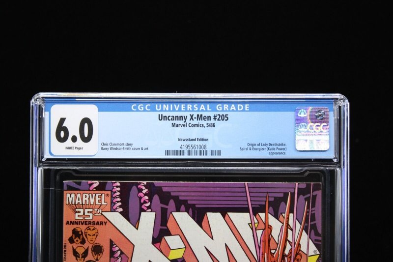 Uncanny X-Men #205- Barry Windsor-Smith Cover+Art/Claremont Story (CGC ...