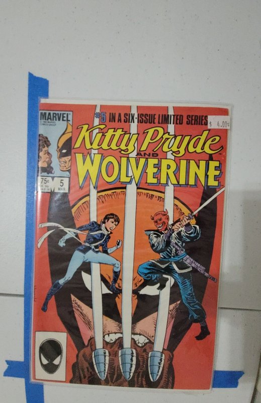 Kitty Pryde and Wolverine #5 (1985) Pryde | Comic Books - Copper Age ...