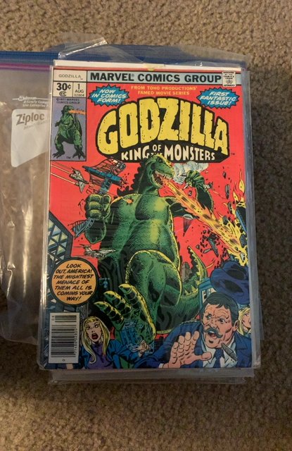 Godzilla #1 (1977) | Comic Books - Bronze Age, Marvel, Godzilla, Horror ...
