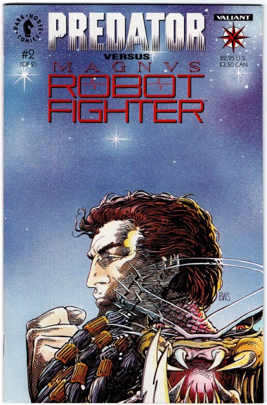 Predator vs. Magnus Robot Fighter #1-2 (1992) complete set #1 VG, #2 NM ...