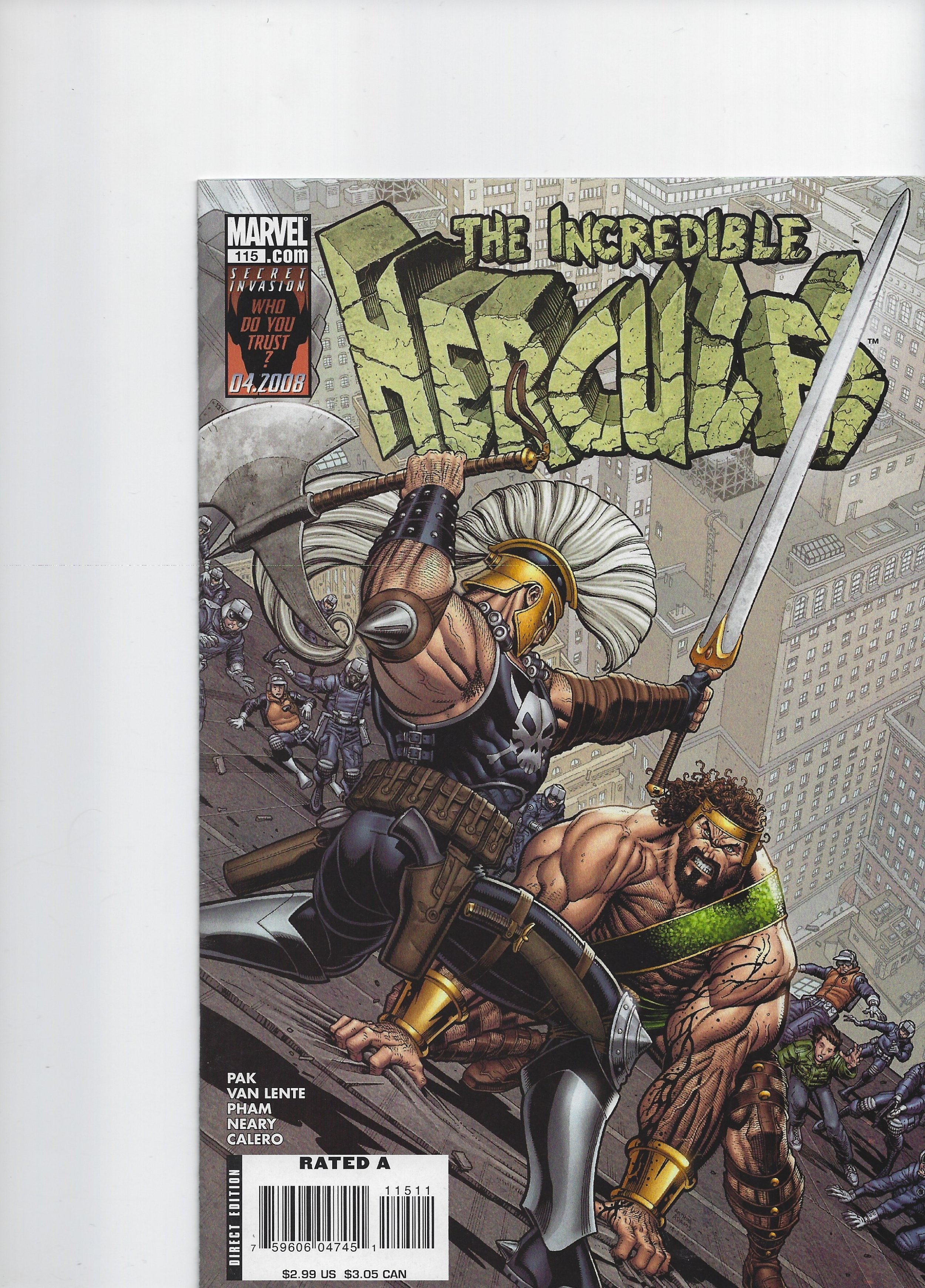Incredible Hercules #115 (2008) | Comic Books - Modern Age, Marvel ...