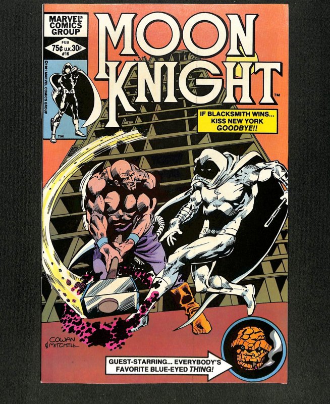 Moon Knight (1980) #16 | Full Runs & Sets, Marvel, Moon Knight ...