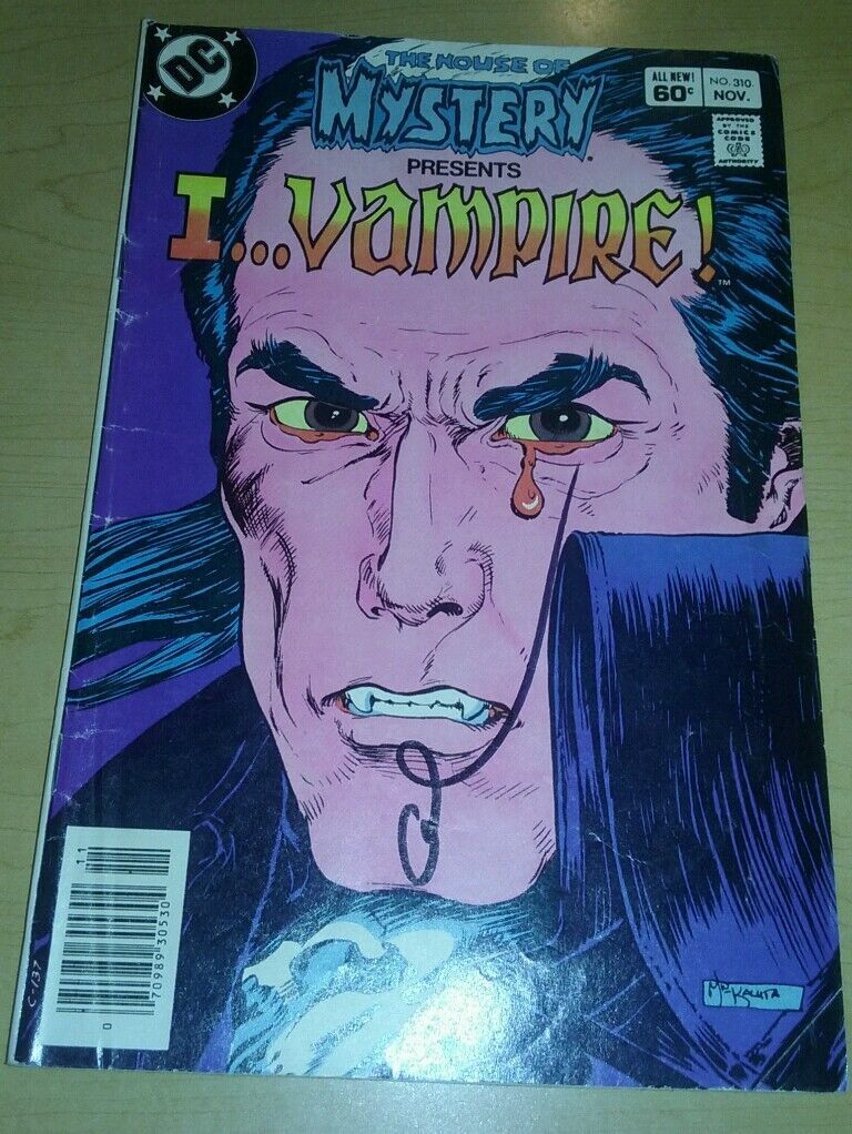 House of mystery 310 I Vampire signed by gary cohn dc comics comic book ...