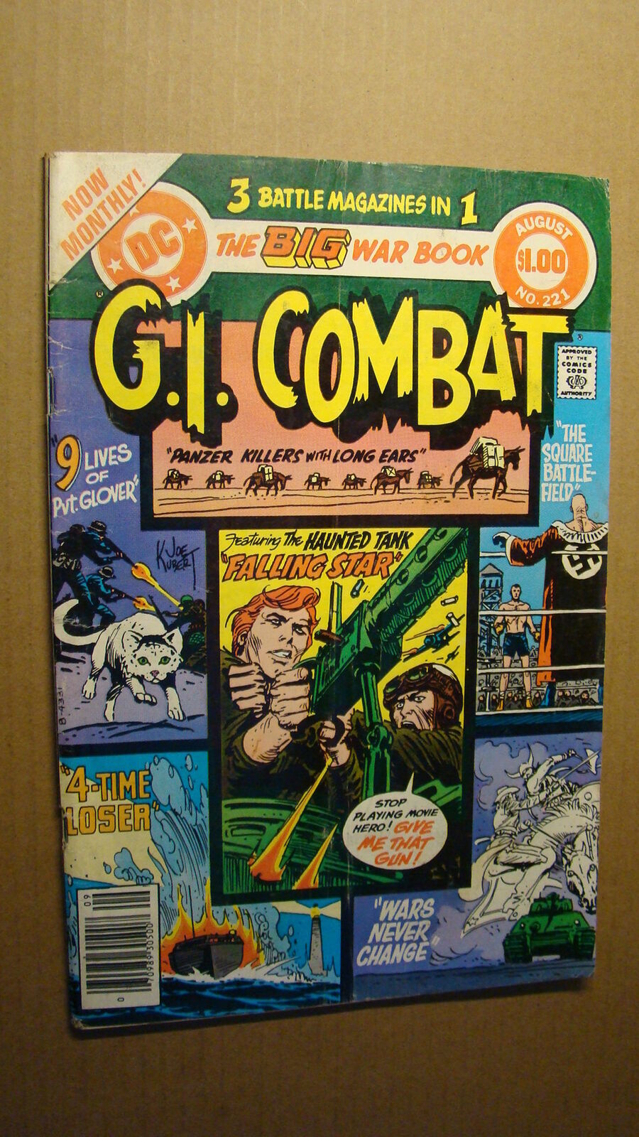 G.I. Combat 220 *Nice Copy* 1.00 Giant Haunted Tank JOE Kubert ART DC WAR Comics | Comic Books ...