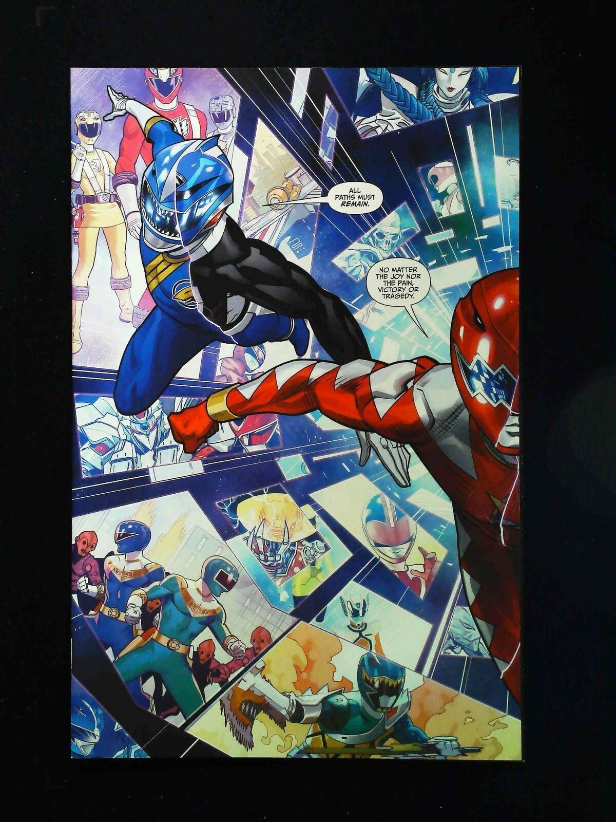 Mighty Morphin Power Rangers #41D B00M Studios Comics 2019 Nm+ Mora ...