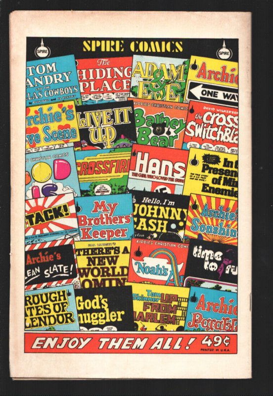 Alpha and Omega No# 1978-Spire Christian Comics-Al Hartley art-Sci-fi ...