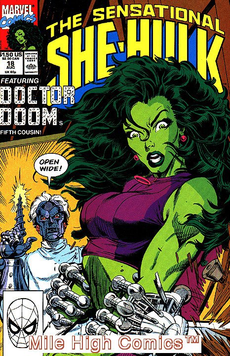 SHE-HULK (1989 Series) (SENSATIONAL SHE-HULK)(MARVEL) #18 Good Comics ...