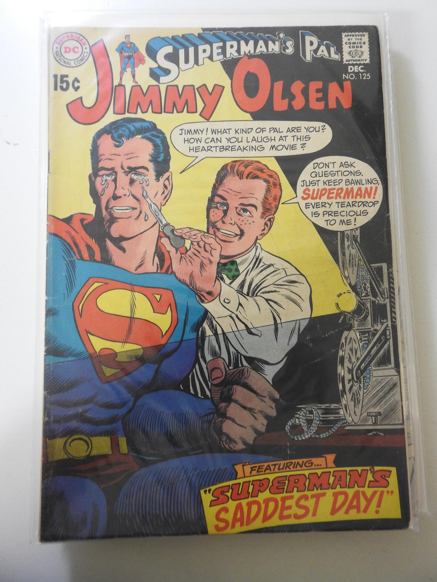 Superman's Pal, Jimmy Olsen #125 (1969) | Comic Books - Silver Age, DC ...
