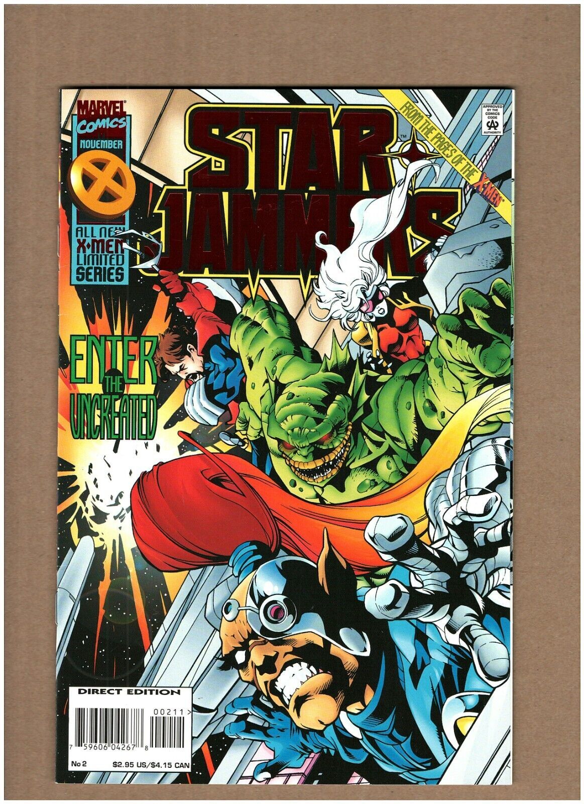 Starjammers #2 Marvel Comics 1995 Corsair Ch'od X-Men NM- 9.2 | Comic ...