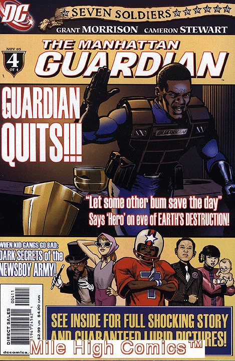 SEVEN SOLDIERS: GUARDIAN (MANHATTAN GUARDIAN) (2005 Series) #4 Very ...