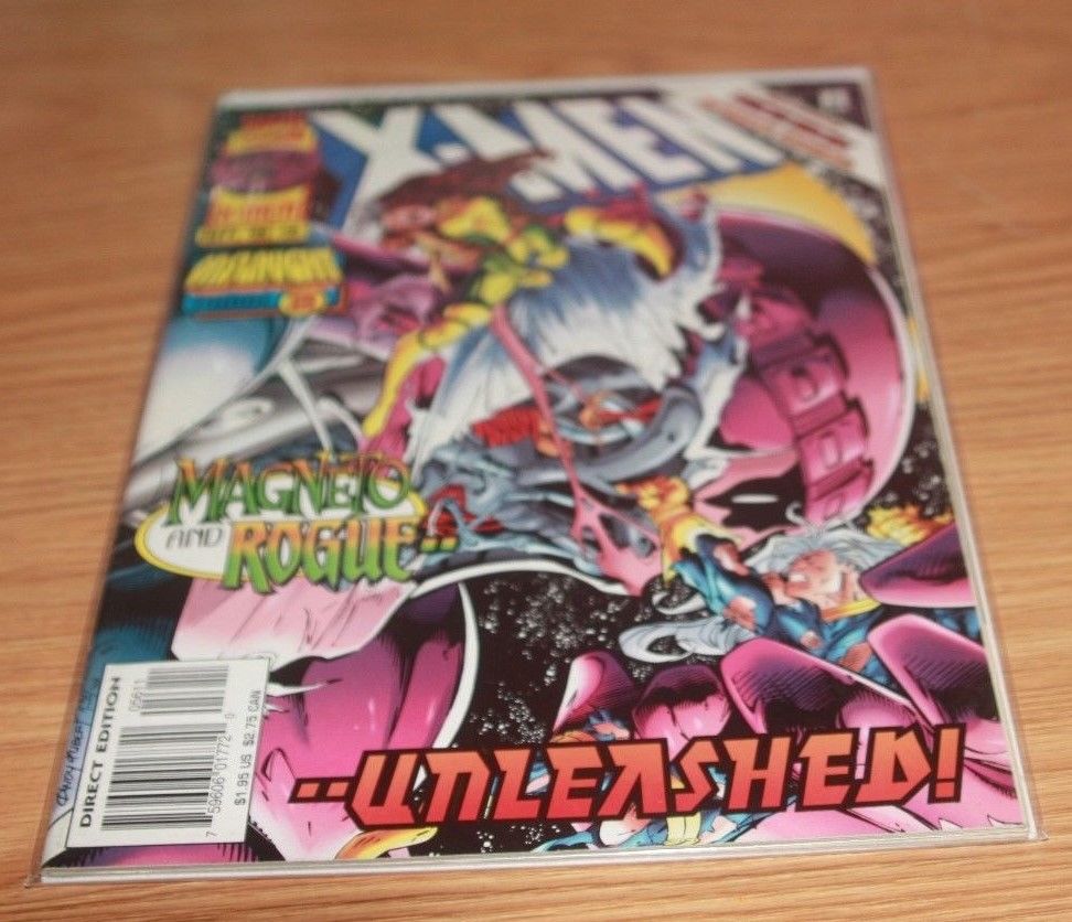 X MEN # 56 1996, Marvel disney onslaught phase 2 heroes reborn magneto ...