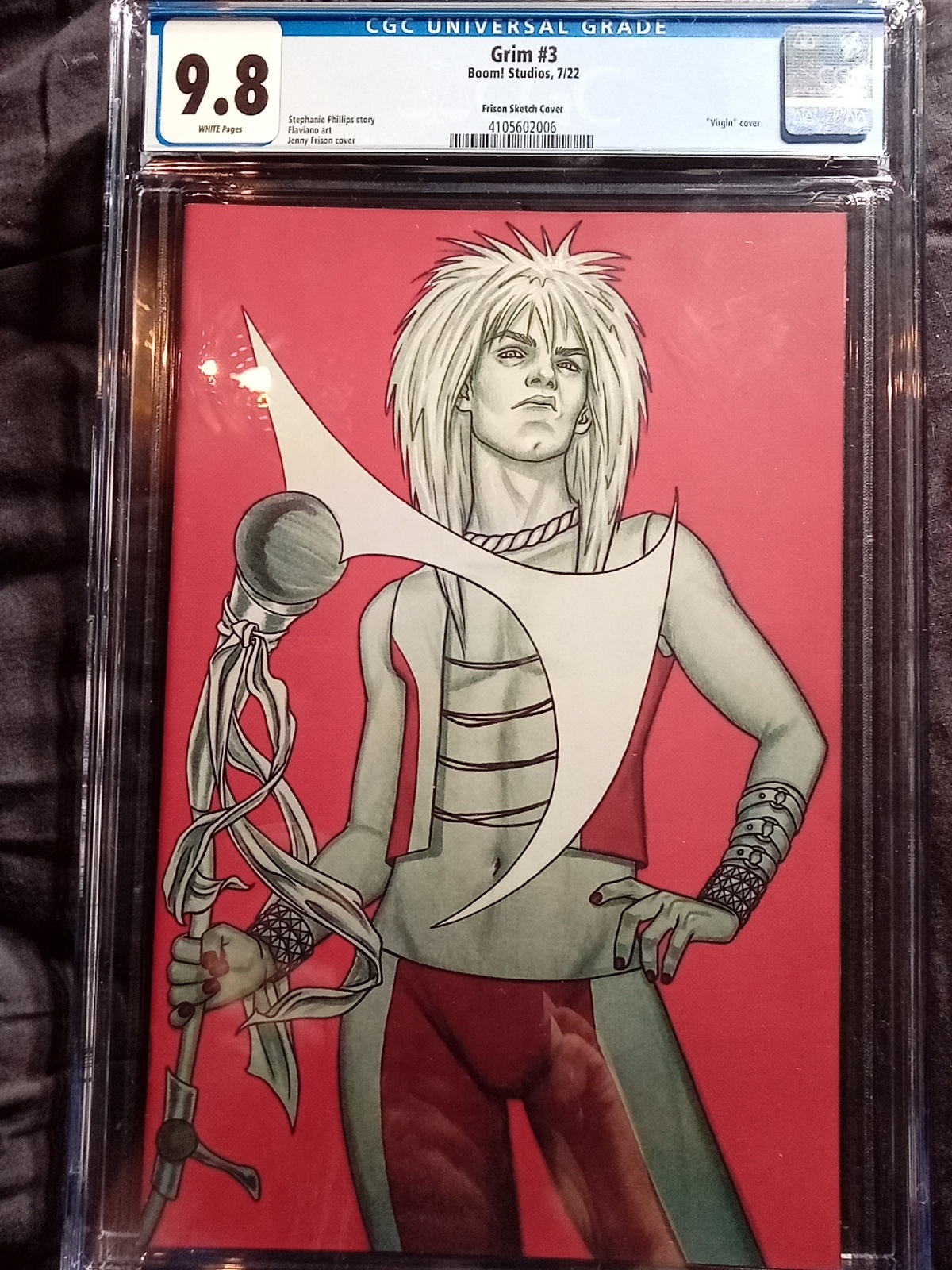 Grim #3 (2022) Boom Studios Frison Sketch Virgin Cover | Comic Books ...